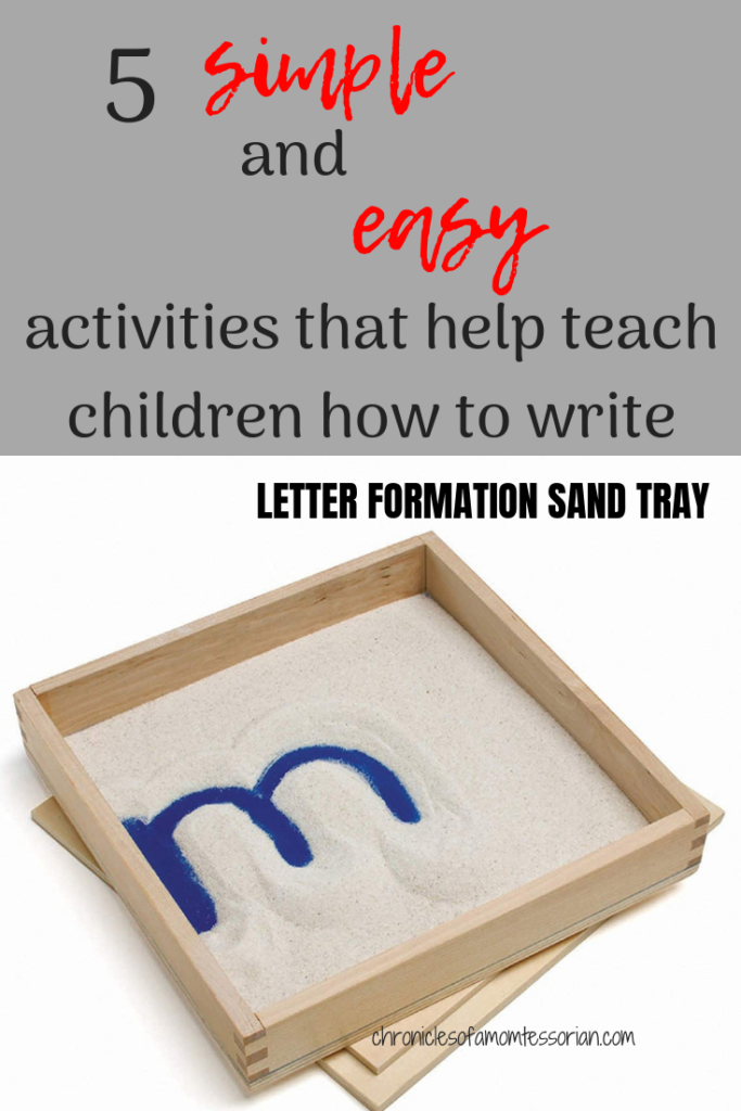 Easily teach children to write with these activities | Chronicles of a ...