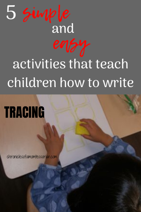 Easily teach children to write with these activities | Chronicles of a ...
