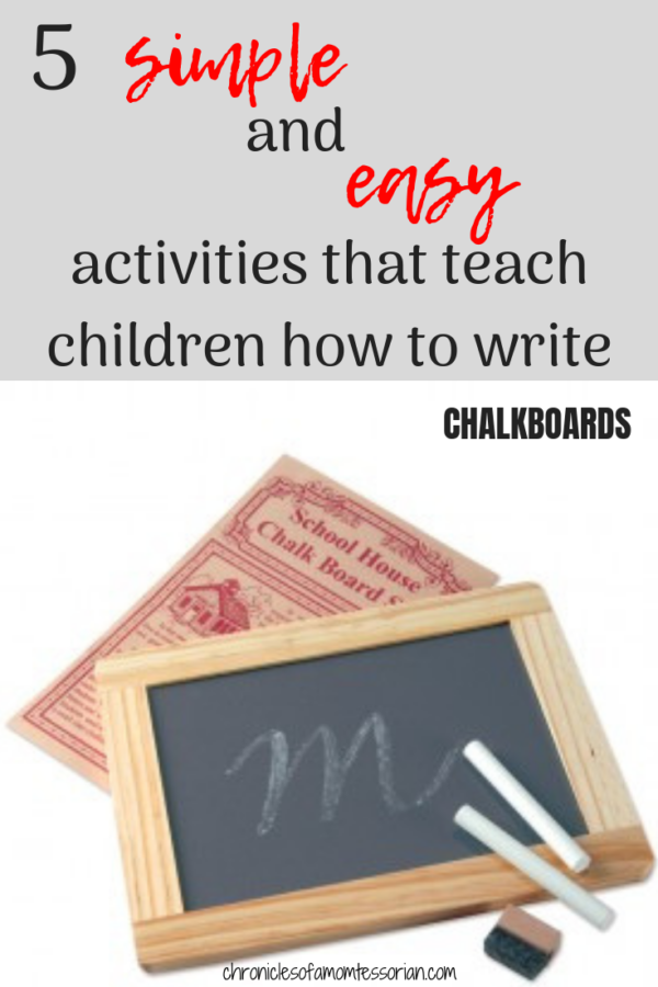 Easily teach children to write with these activities | Chronicles of a ...