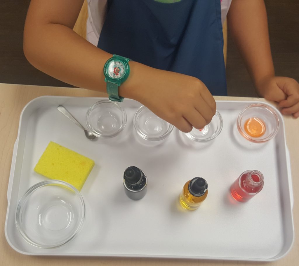 Montessori Color Mixing Activity | Chronicles of a Momtessorian