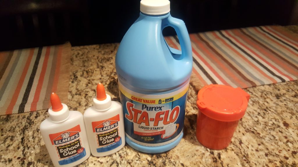 Easy 3 ingredient flubber slime | Chronicles of a Momtessorian