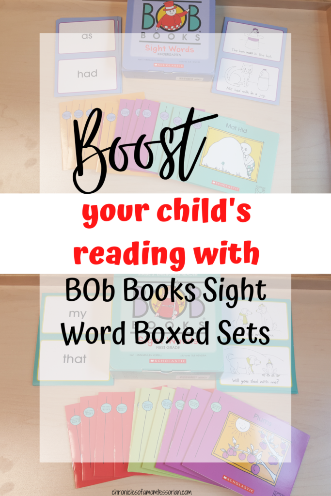 BOB Books Sight Words books | Chronicles of a Momtessorian
