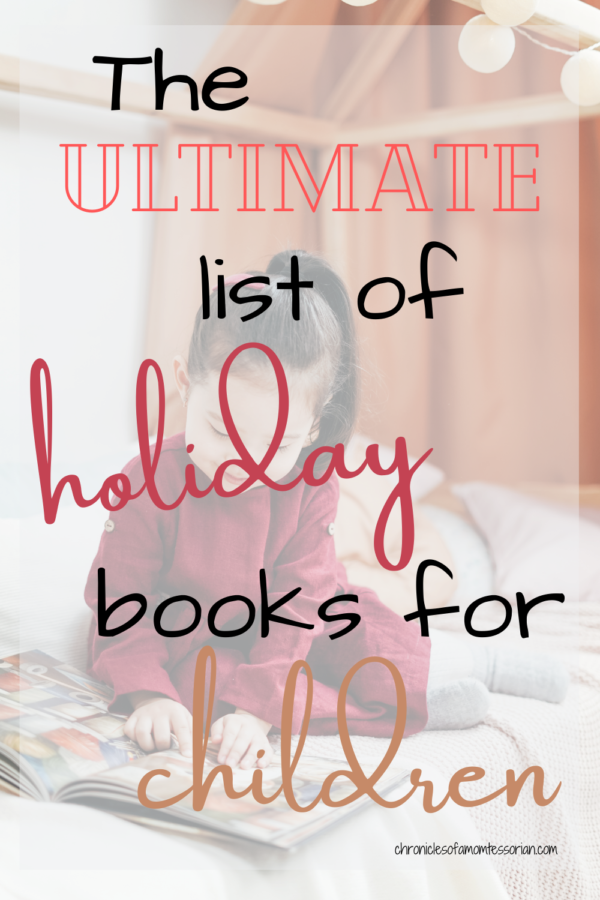 Ultimate Holiday Book List | Chronicles of a Momtessorian