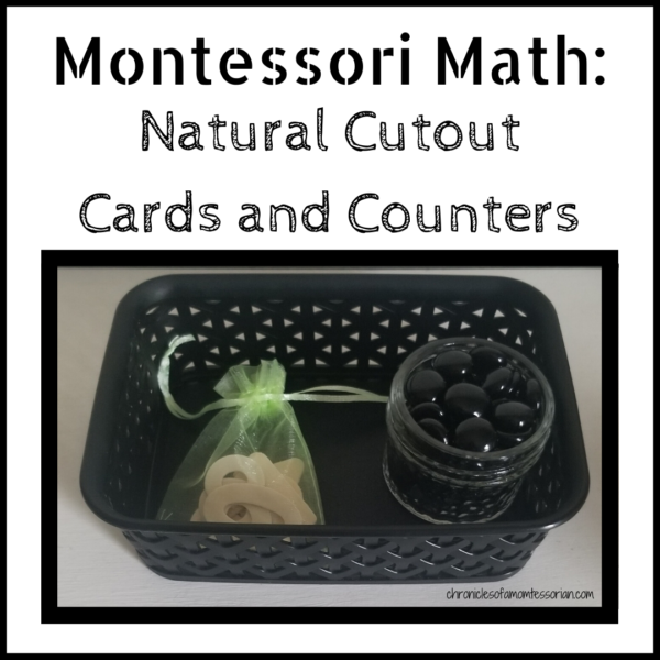 Natural Cutout Cards and Counters | Chronicles of a Momtessorian