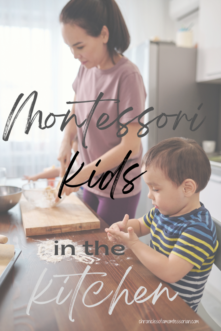 Kids in the kitchen: Montessori tools, recipes & activities for ...