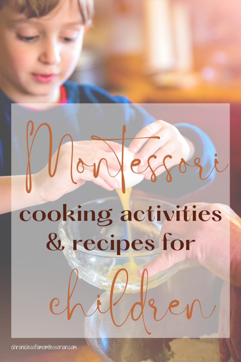 Kids in the kitchen: Montessori tools, recipes & activities for ...